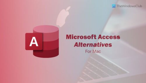 Free Microsoft Access alternatives for Mac