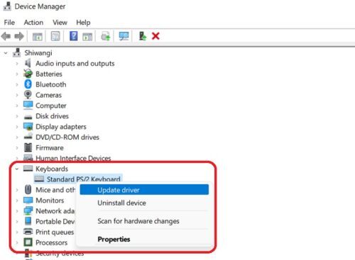 Fix @ or # key not working on Windows computer