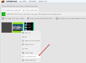 How to put Live Tiles in Windows 11 Desktop