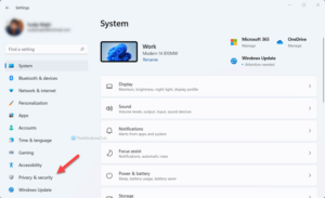 How to set or change Default Location in Windows 11