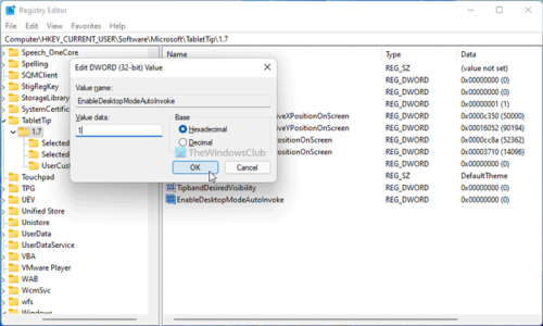 How to show Touch keyboard automatically in Windows 11/10