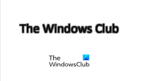 How to make Text blurry in Word