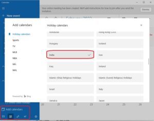 How to use Calendar App in Windows 11 PC