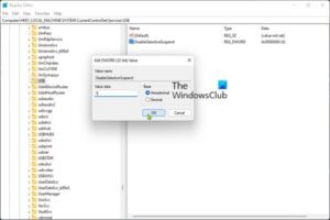 Selective Suspend causes USB devices on USB hub to stop working