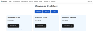 Download and Install Group Policy Templates for Microsoft Edge