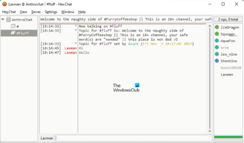 Best free IRC Clients for Windows 11/10