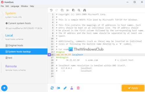 Hosts File in Windows 11/10: Location, Edit, Lock, Manage