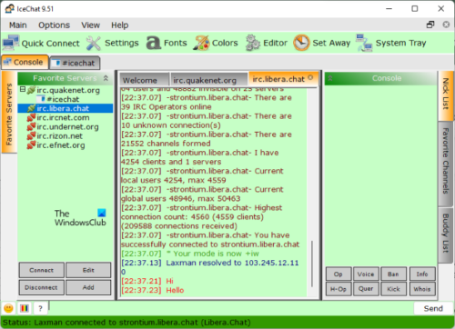 Best free IRC Clients for Windows 11/10