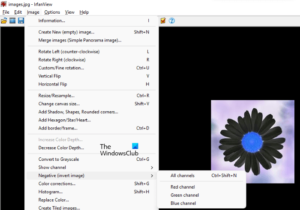 How to invert the color of an image on Windows PC