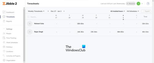 Best free Attendance Management System for Windows computers