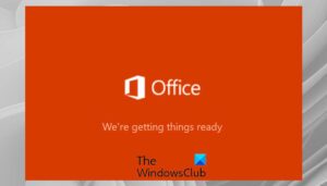 Office stuck on We’re getting things ready screen [Fix]