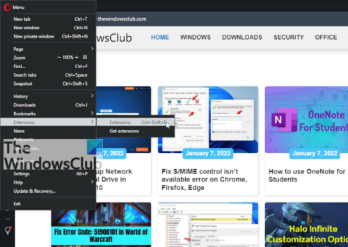 Opera browser keeps crashing or freezing on Windows PC