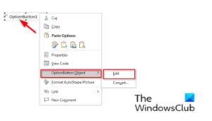 How to insert Radio button in Word document