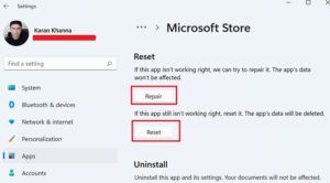 Fix Microsoft Store error 0x800B010FI
