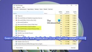 Fix SearchProtocolHost.exe High Disk usage