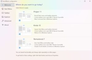 How to set up a Vertical Taskbar in Windows 11