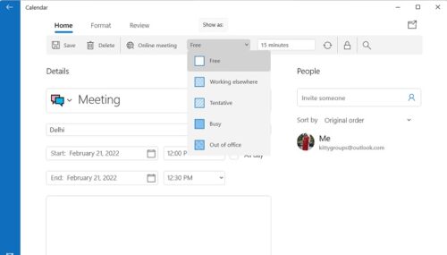 How to use Calendar App in Windows 11 PC