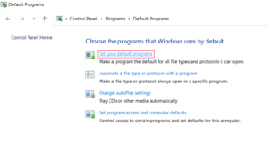 How to change default browser when opening hyperlink in Excel
