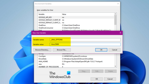 Java Platform SE binary has stopped working & is not responding