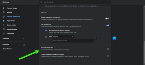 SSL_ERROR_HANDSHAKE_FAILURE_ALERT error [Fixed]