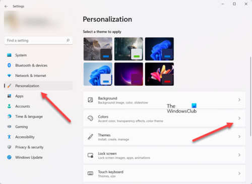 How to add custom color theme to Start Menu of Windows 11
