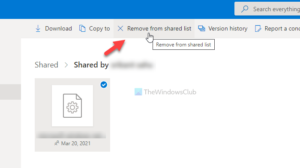 How to remove shared files from OneDrive, Google Drive, Dropbox