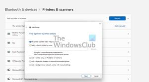 Printer Sharing not working in Windows 11/10