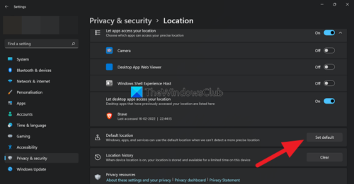 Microsoft Edge detects the wrong Geographical Location