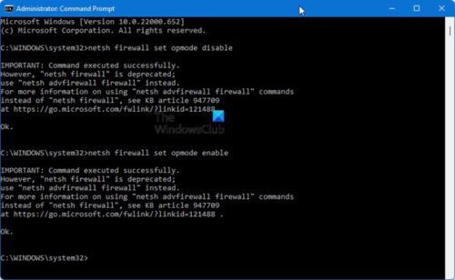 How to create Desktop Shortcut to Disable, Enable Windows Firewall