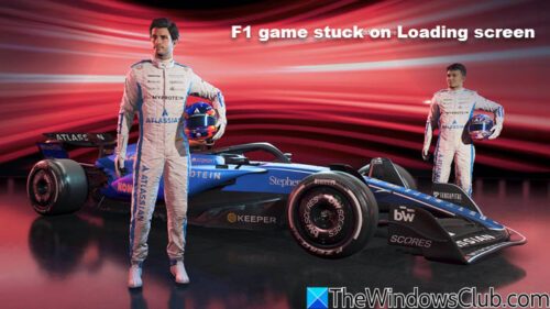 F1 game game stuck on Loading screen on PC [Fix]