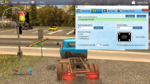 How to show FPS in games on Windows 11/10 PC