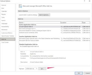 Outlook not connecting to Server on Windows 11