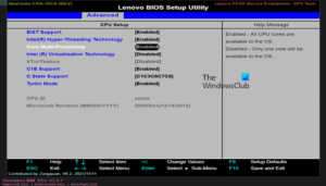 How to use BIOS settings on Windows 11 computers