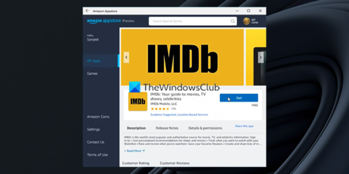 How to install and use Amazon Appstore on Windows 11