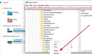 How to remove Network Drive on Windows 11/10