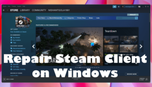 How to repair Steam Client on Windows PC