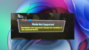Fix Resolution not supported Monitor error on Windows PC