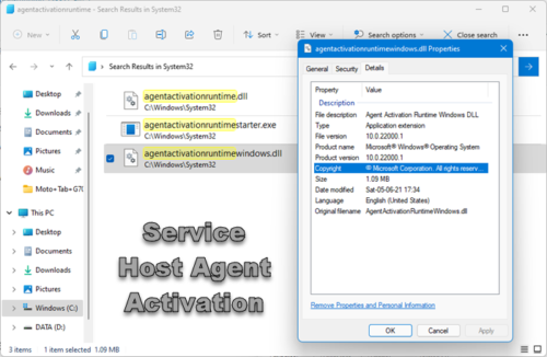 What is Service Host Agent Activation Runtime? How do I disable it?