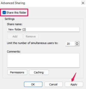 File Sharing is not working in Windows 11/10