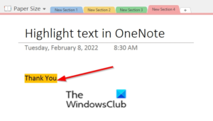 How to Highlight Text and Notes in OneNote