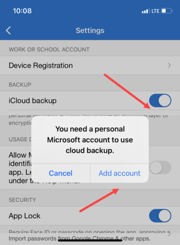 Use Microsoft Authenticator App To Backup And Restore Credentials