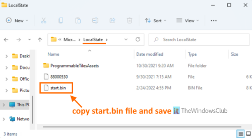 How To Backup And Restore Items Pinned To Start Menu In Windows 1110