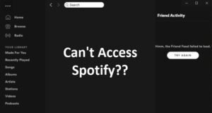Spotify Web Player not working, playing or loading on Windows PC