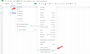 How to change Date Format in Excel Online and Google Sheets