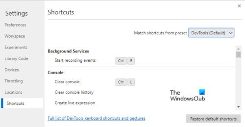 How to set Keyboard Shortcuts for Chrome or Edge Extensions