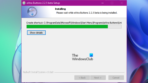 Add eXtra Buttons to the Title bar of a window in Windows 11/10