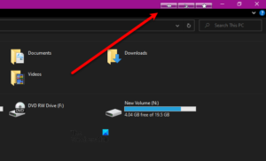 Add eXtra Buttons to the Title bar of a window in Windows 11/10