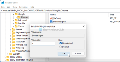 How to force Chrome users to Sign in to use browser