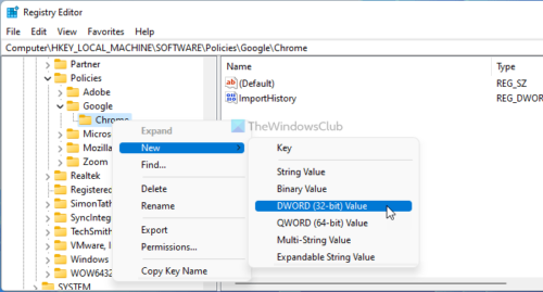 How to import History into Chrome on First Run from Edge, Firefox