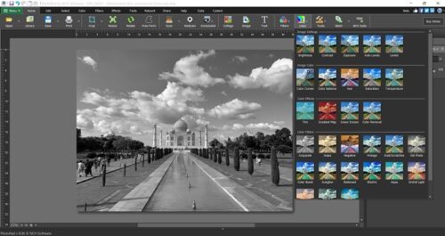 How to make a Black and White picture on Windows PC